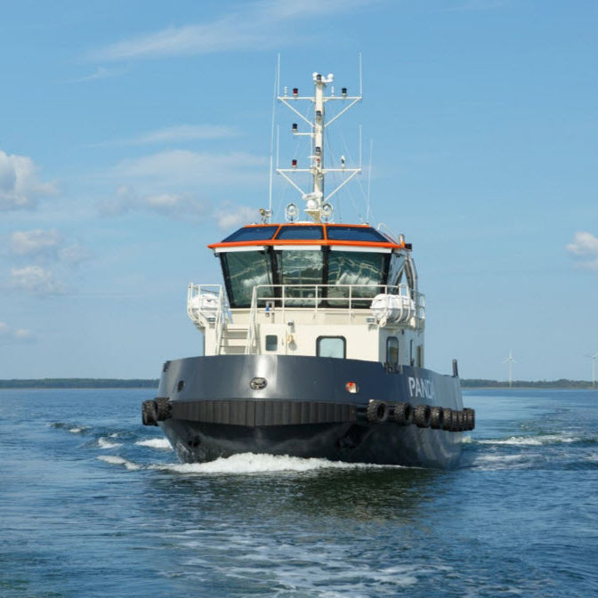 Tugboat professional boat - PANDA - Baltic Workboats AS - inboard ...