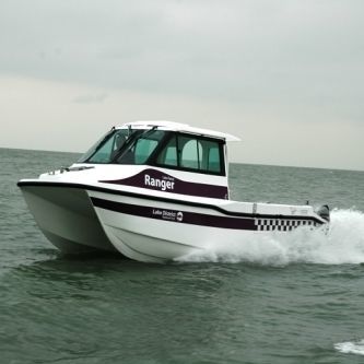 Patrol boat - Windermere - Cheetah Marine - water taxi / catamaran ...