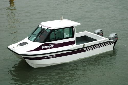 Patrol boat - Windermere - Cheetah Marine - catamaran / outboard