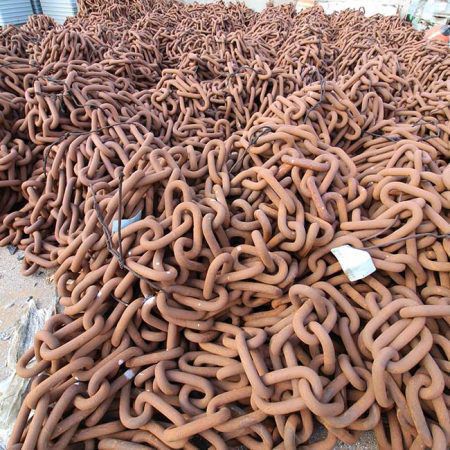 Ship chain - JFC Manufacturing Co - mooring / long-link