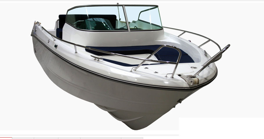 Outboard cabin cruiser - QX750 - Marine Times Newspaper - open / side ...