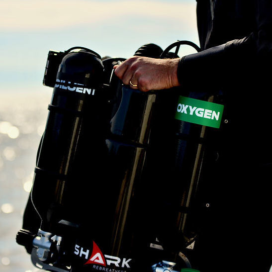 Closed circuit diving rebreather - Shark Rebreathers