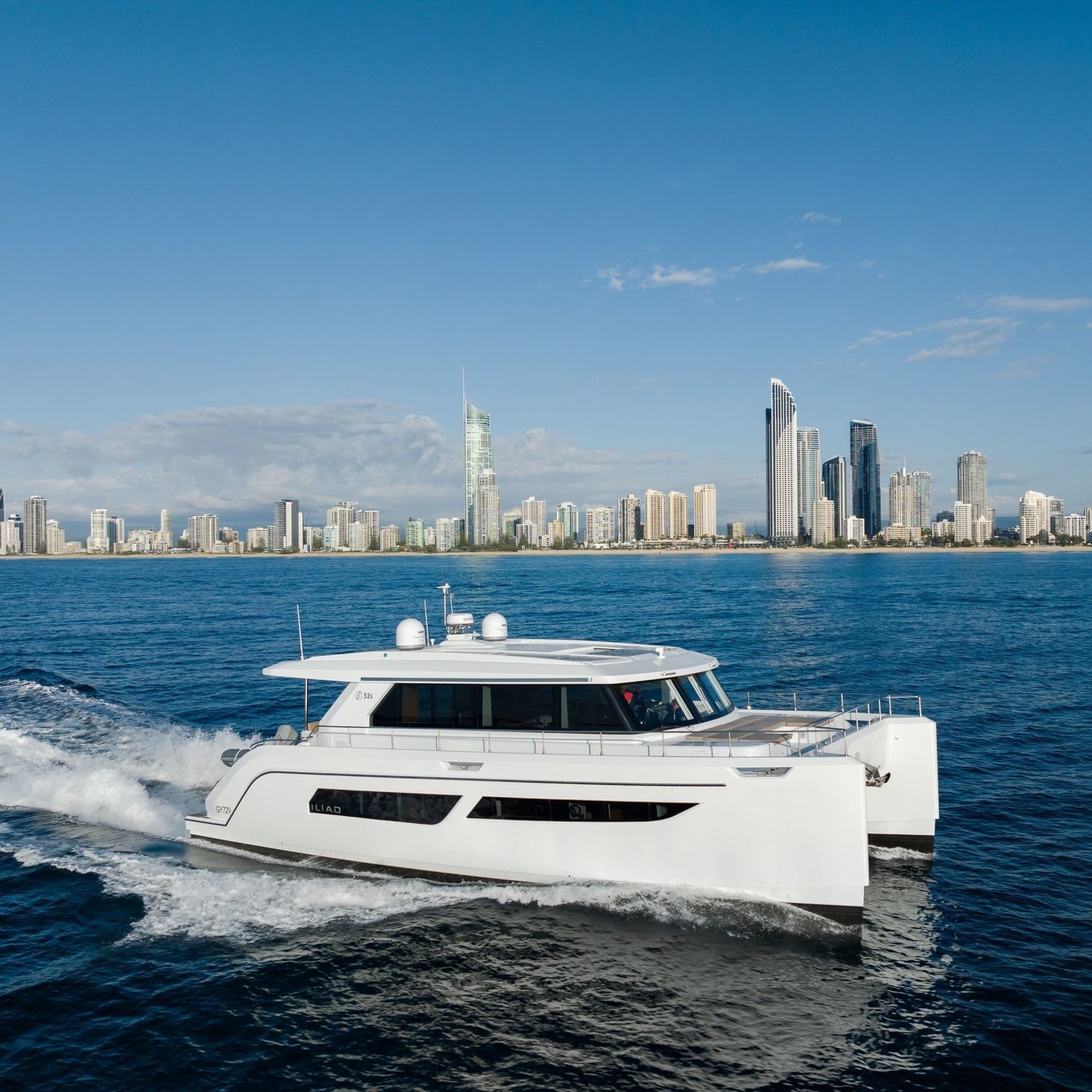 Power catamaran motor yacht - 53S - ILIAD Catamarans - cruising ...