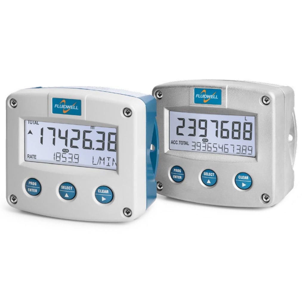 Digital flow meter - F116 - Fluidwell - for ships