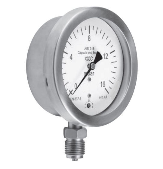 Ship indicator - CP - Delta -Mobrey - pressure / analog / IP55