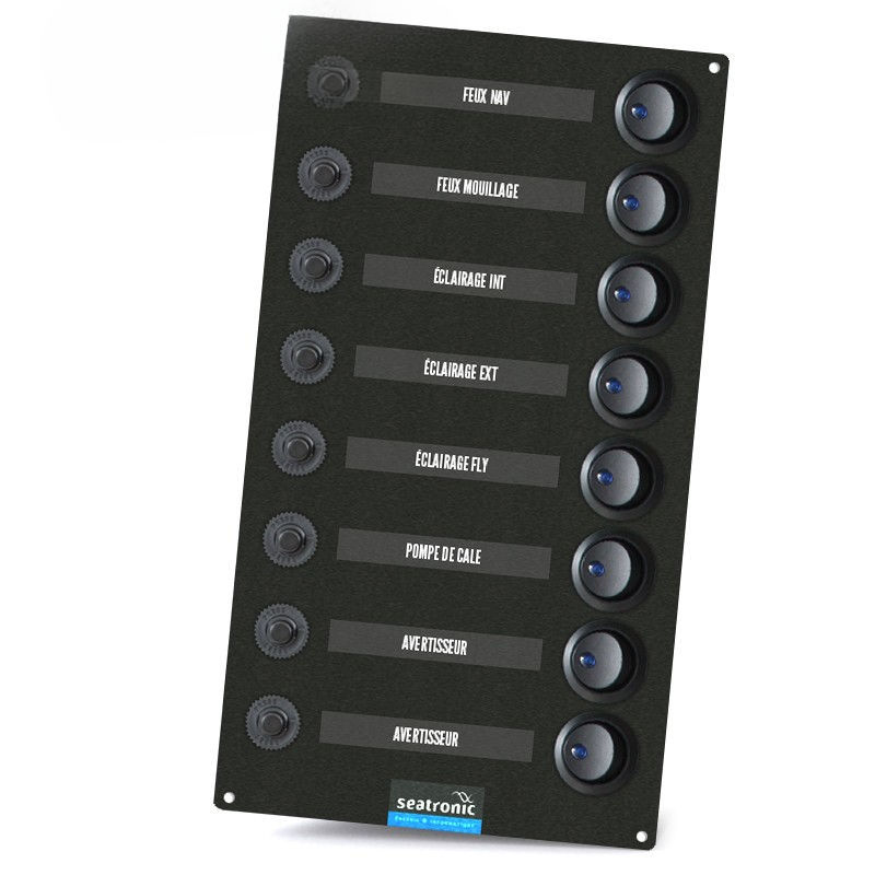 Boat switch panel - ETA08 - seatronic - lighting / LED