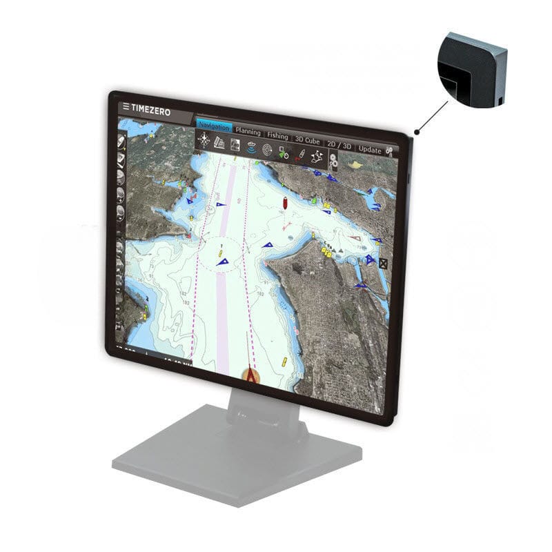 Marine display - IET17 - seatronic - multi-function / 17" / touch screen