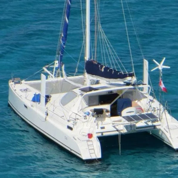 Multihull trampoline - Catana 381 - LOFTNETS - 30 mm