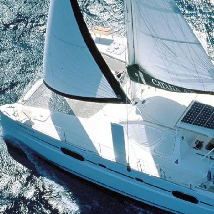 Multihull trampoline - Catana 43 - LOFTNETS - 30 mm