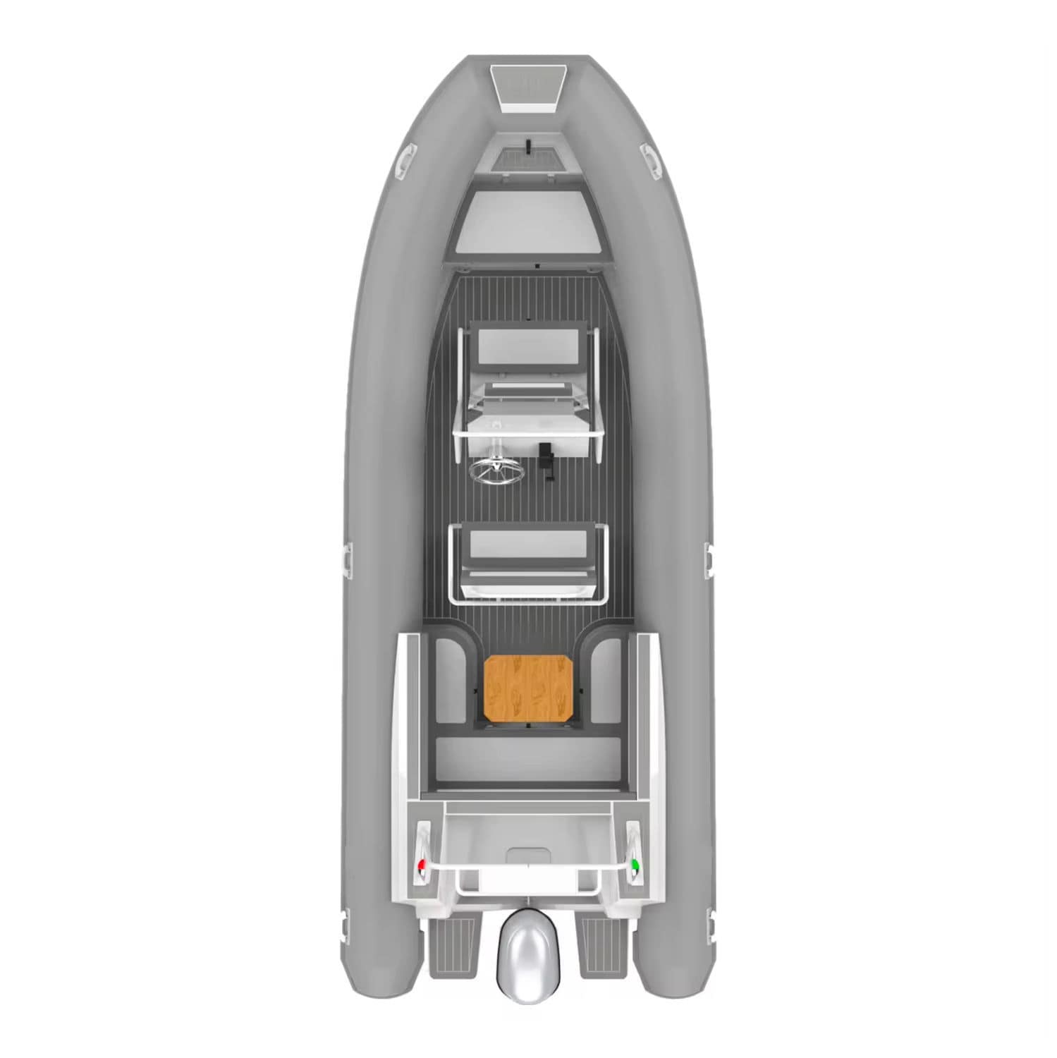 Outboard inflatable boat - 640 Double Deep - MerVista Boat - RIB ...