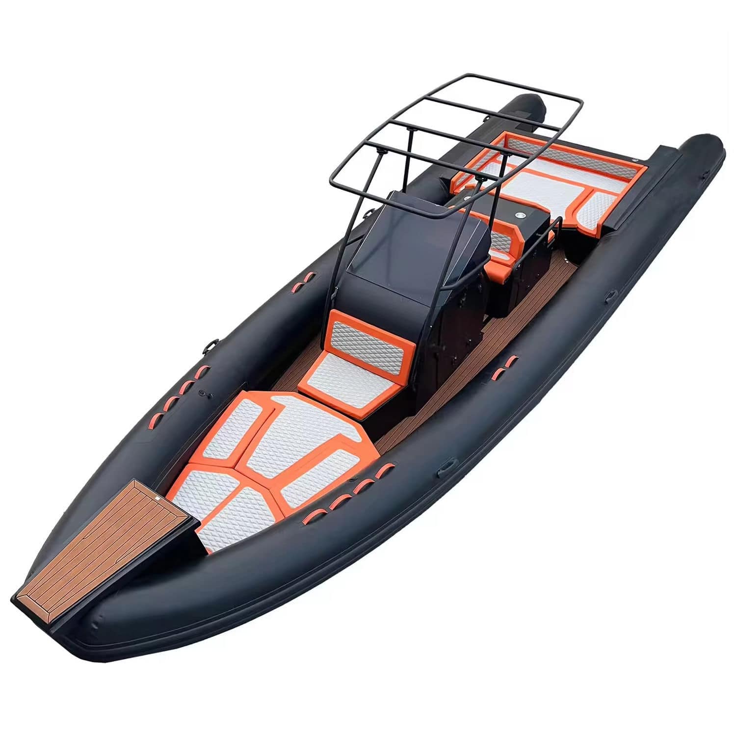 Outboard inflatable boat - 960 luxury - MerVista Boat - twin-engine ...
