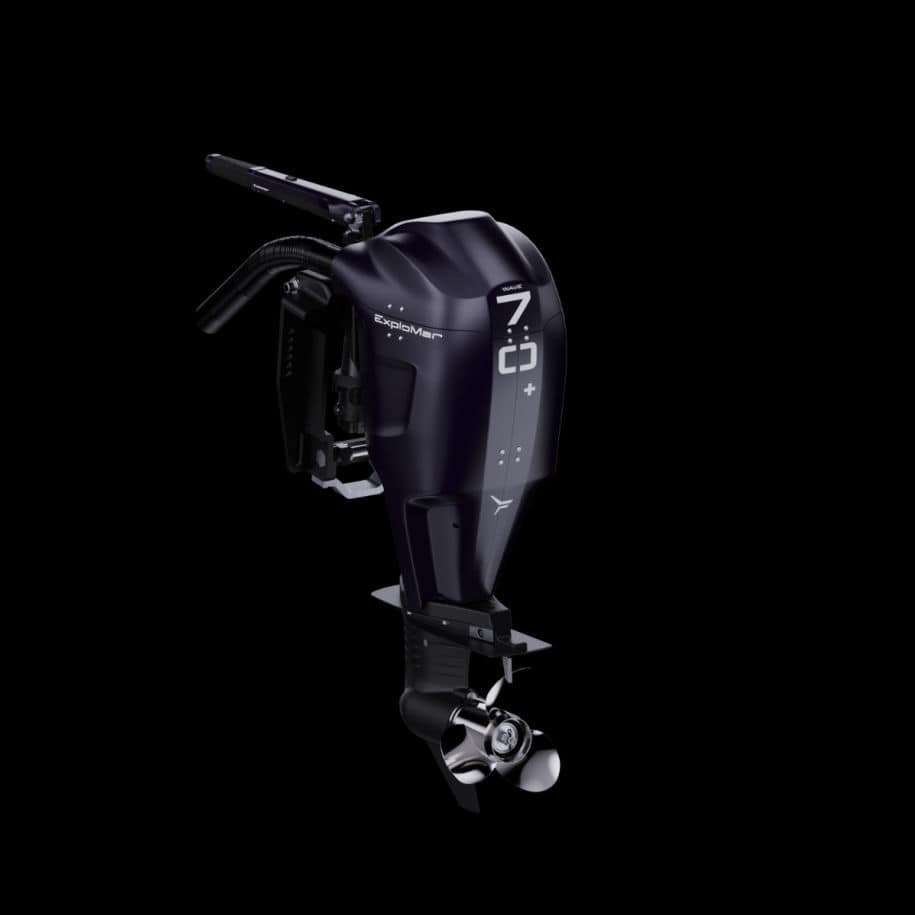 Outboard engine - WAVE 70+ - ExploMar - electric / boating