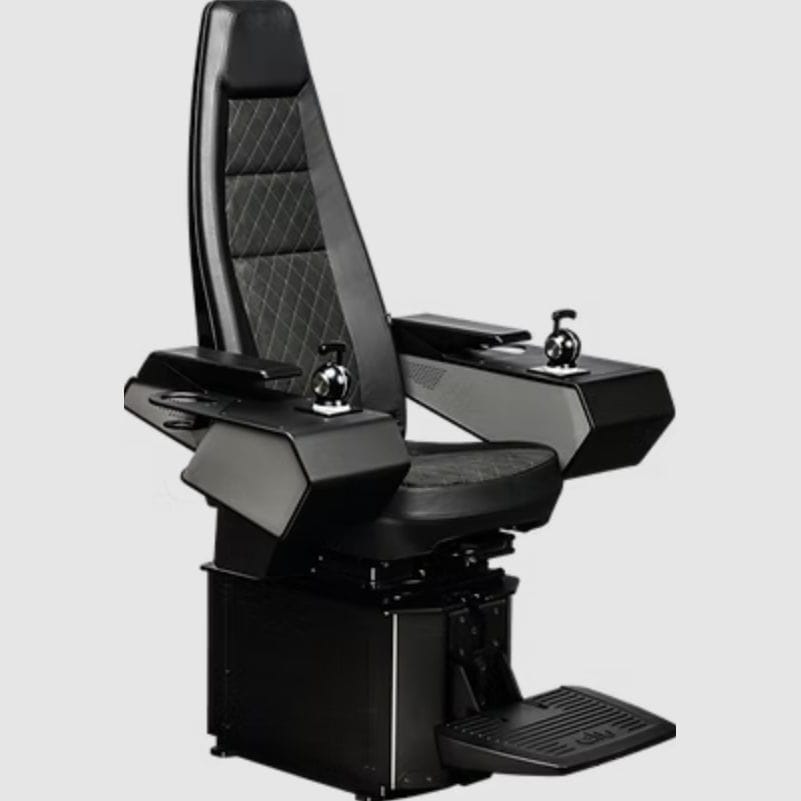 Operator seat - OP series - Seat Innovation - for boat / adjustable / 1 ...