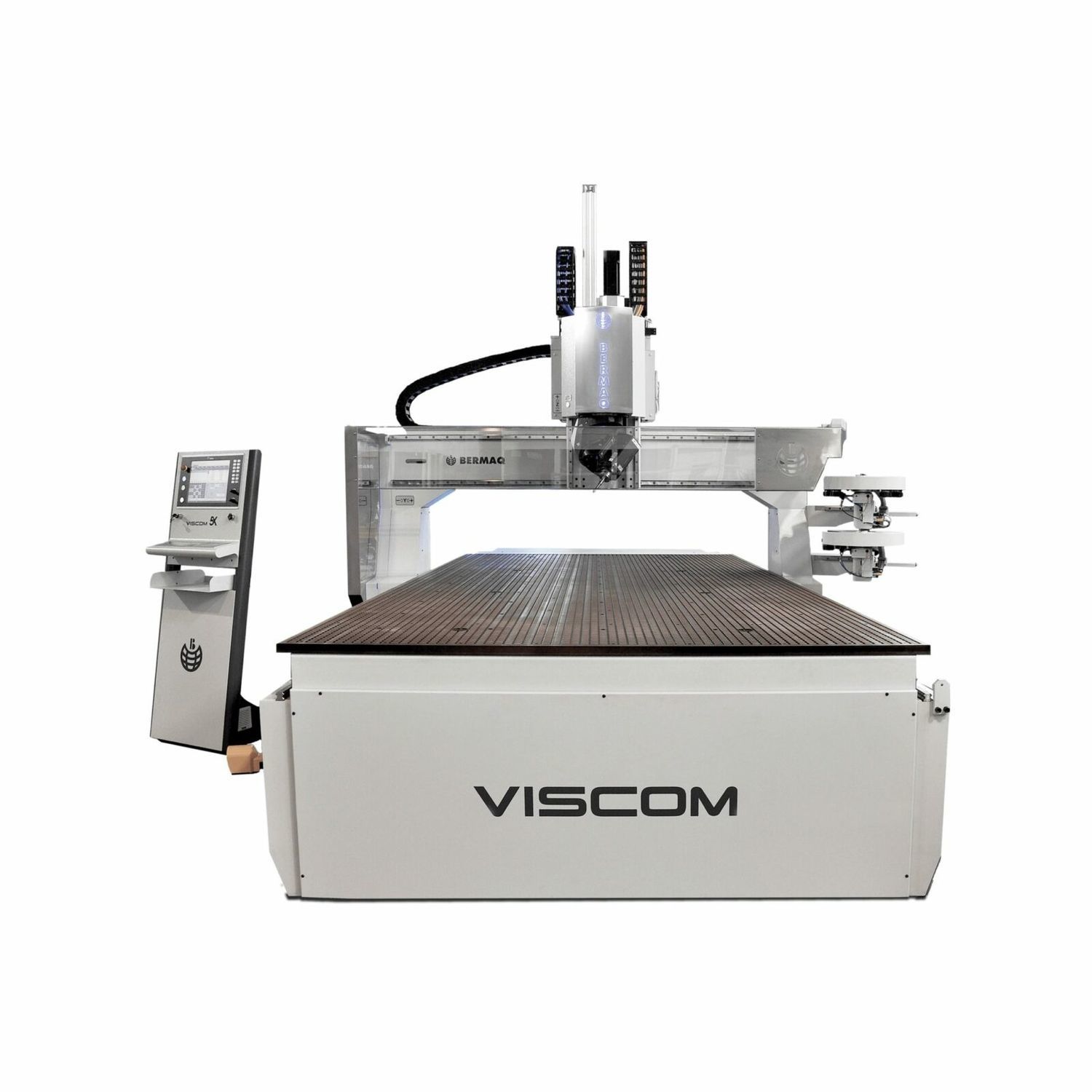 CNC machining center - VISCOM 5X - BERMAQ - 5-axis / non-ferrous / wood