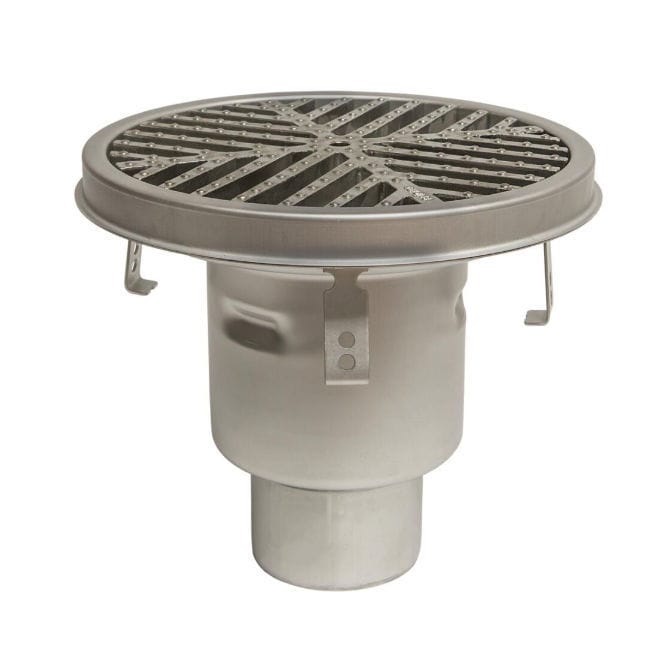 Stainless steel floor drain - BFD-570 - BLUCHER - for yacht / for ships ...