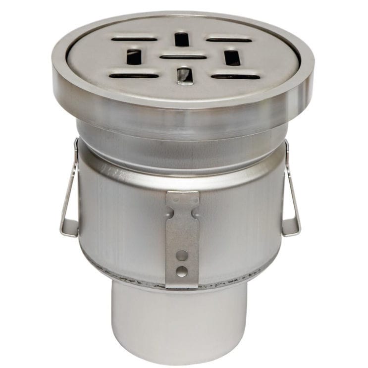 Stainless steel floor drain - BFD-420 - BLUCHER - for yacht / for ships ...