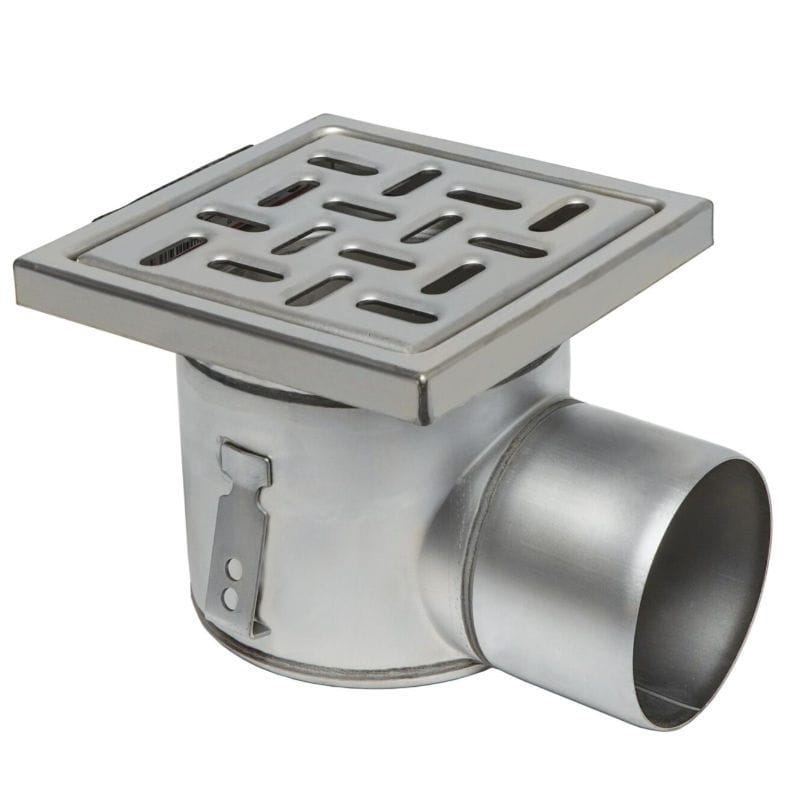 Stainless steel floor drain - BFD-320 - BLUCHER - for yacht / for ships ...