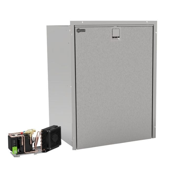 Marine refrigerator - U42SM - Uniqool - built-in / front loading / electric