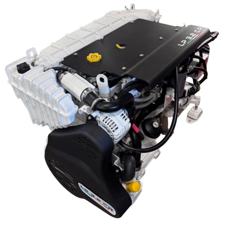 Inboard engine - LP 3.2 CR - Ghisellini Srl - diesel / boating / common ...
