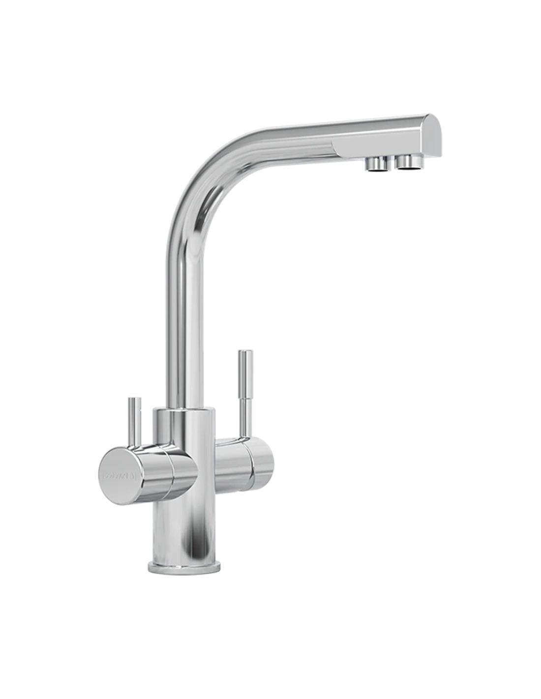 Tap with built-in filter - 3-Voies Leds - FRENCH EAUX - for boats
