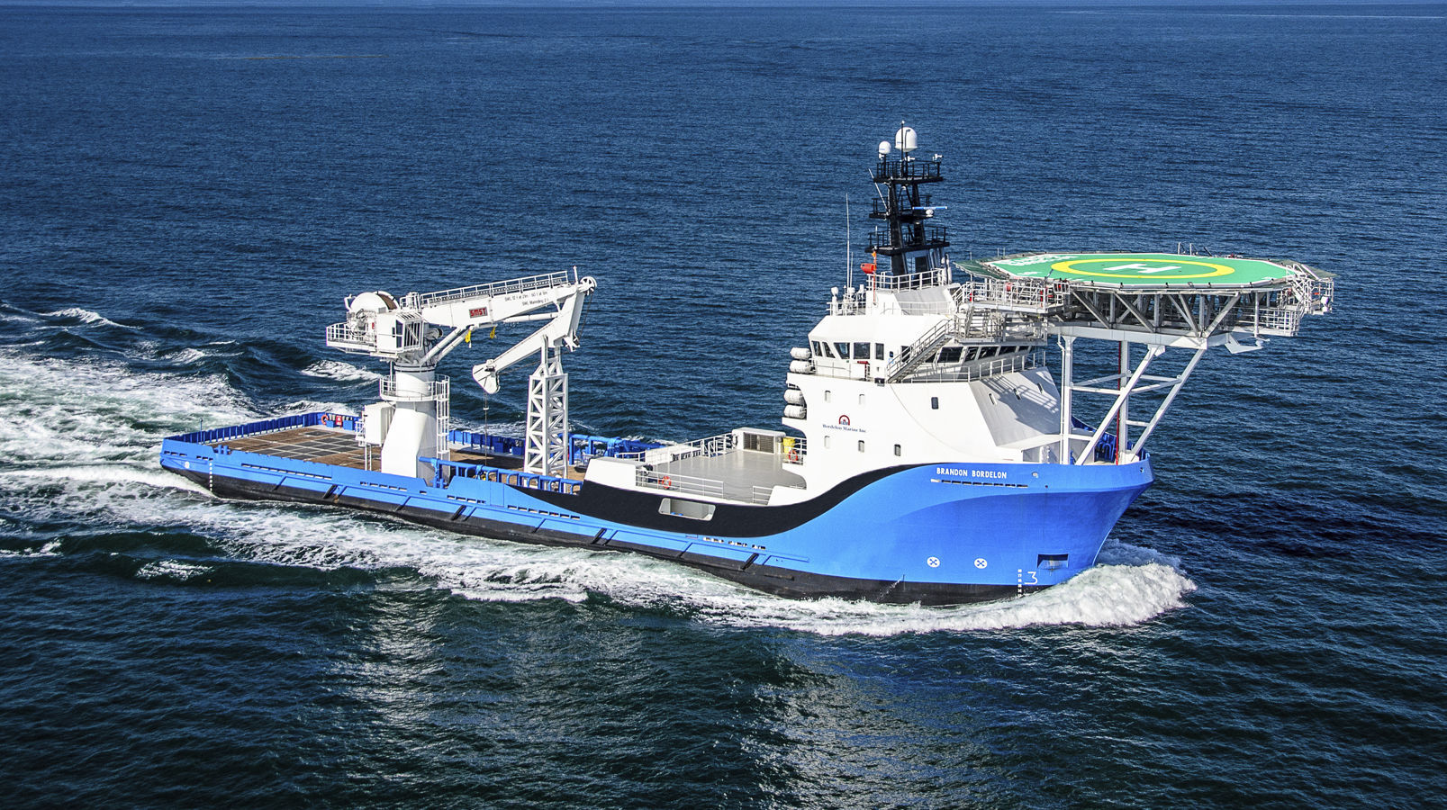 Ship crane - SMST Designers & Constructors BV - deck / active heave ...