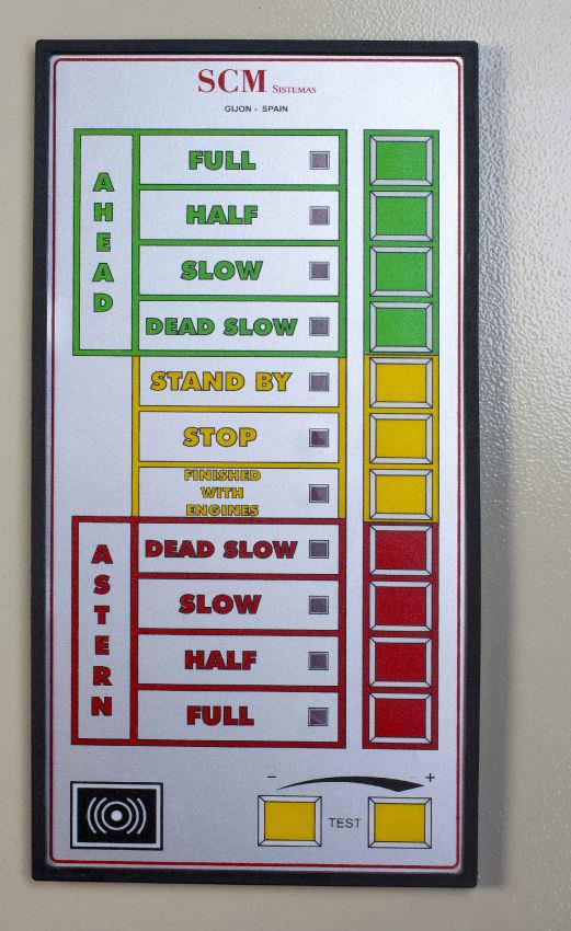 Ship engine room telegraph - TLB-32-2L - SCM Sistemas