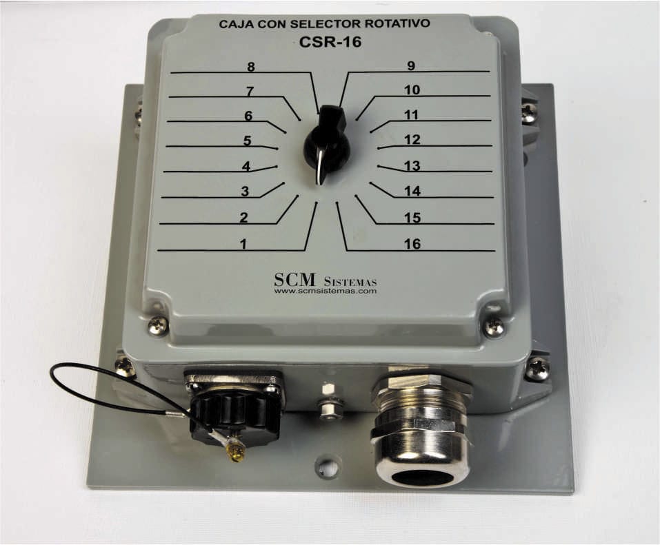 Ship switch - CSR series - SCM Sistemas - rotary / electrical circuit
