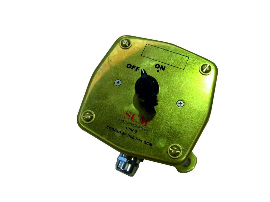 Ship switch - CSR series - SCM Sistemas - rotary / electrical circuit