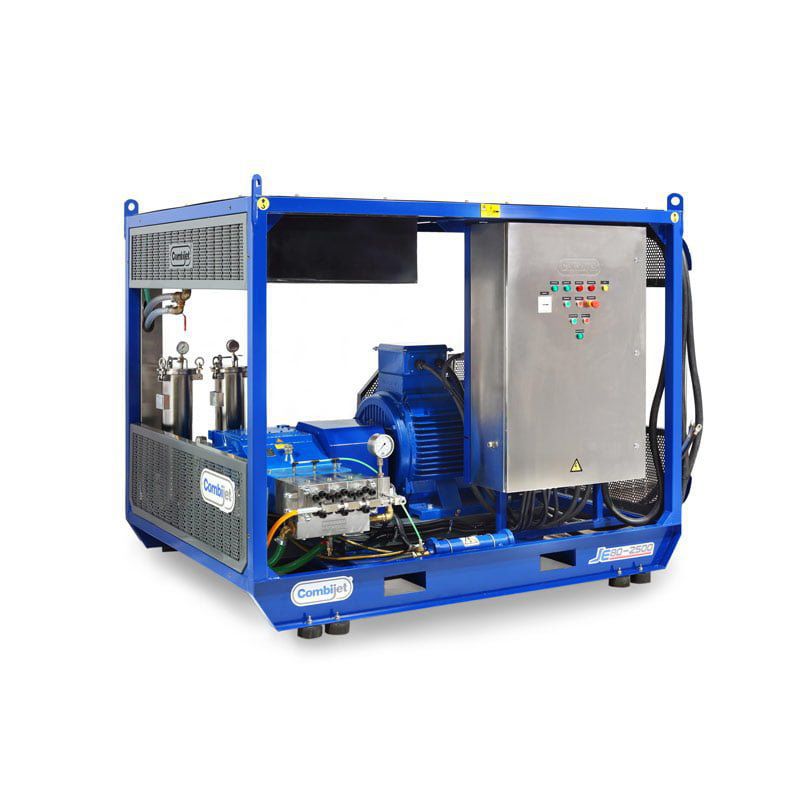 Shipyard high-pressure cleaner - JE80-500D / 50Hz - Combijet - skid ...