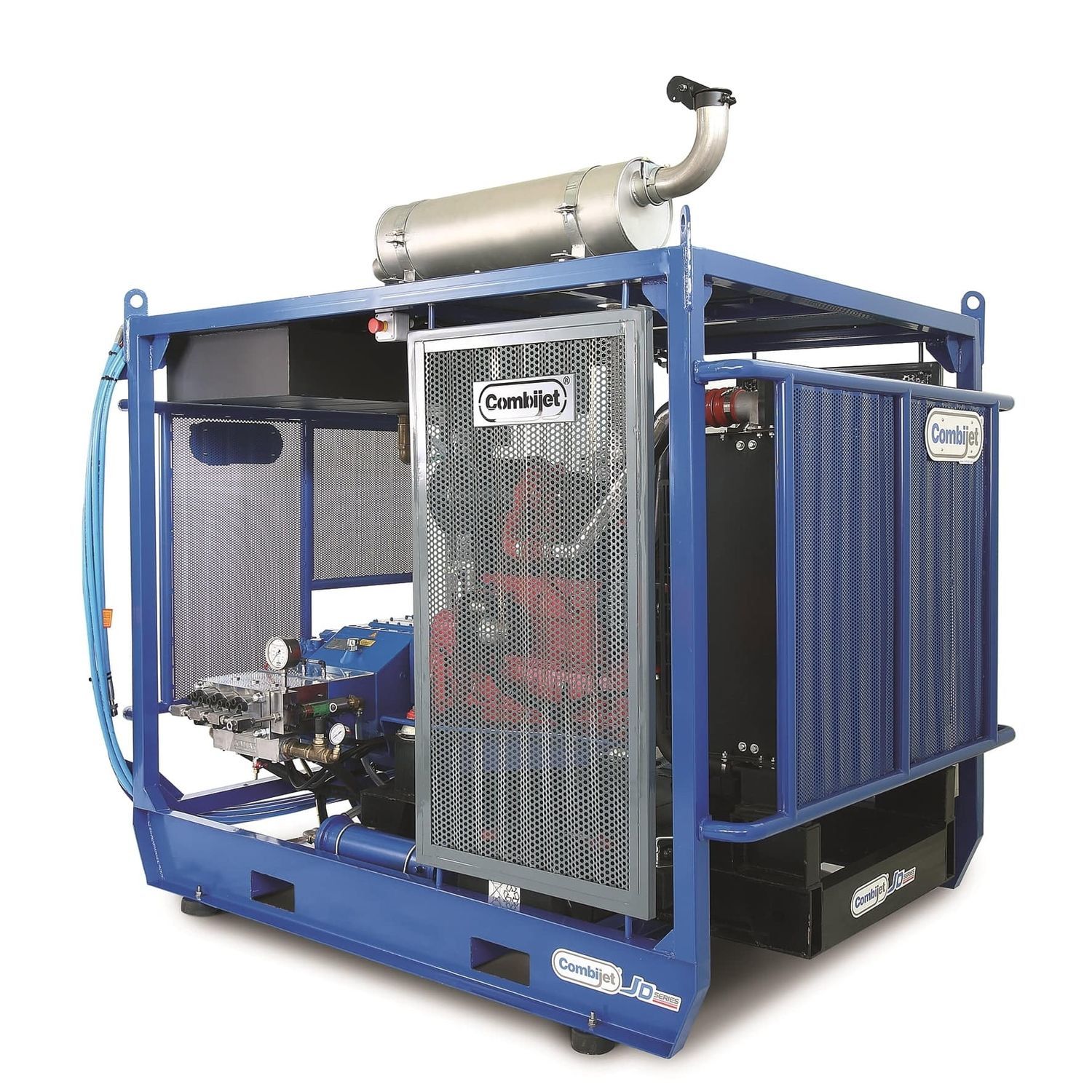 Shipyard high-pressure cleaner - JD90-2100/17 - Combijet - skid-mounted ...