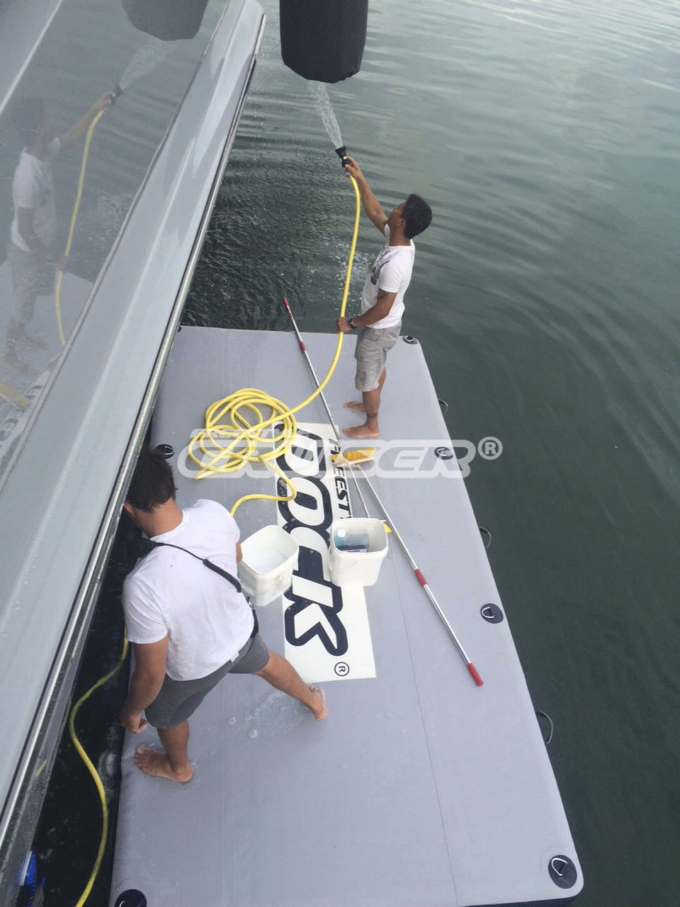 Boat platform - FreeStyle Cruiser - for yachts / floating