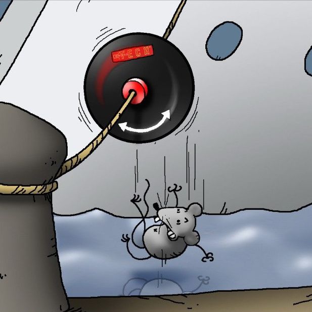 Dock line rat guard - 1122 - LA BOUTIQUE SEA TECH & FUN