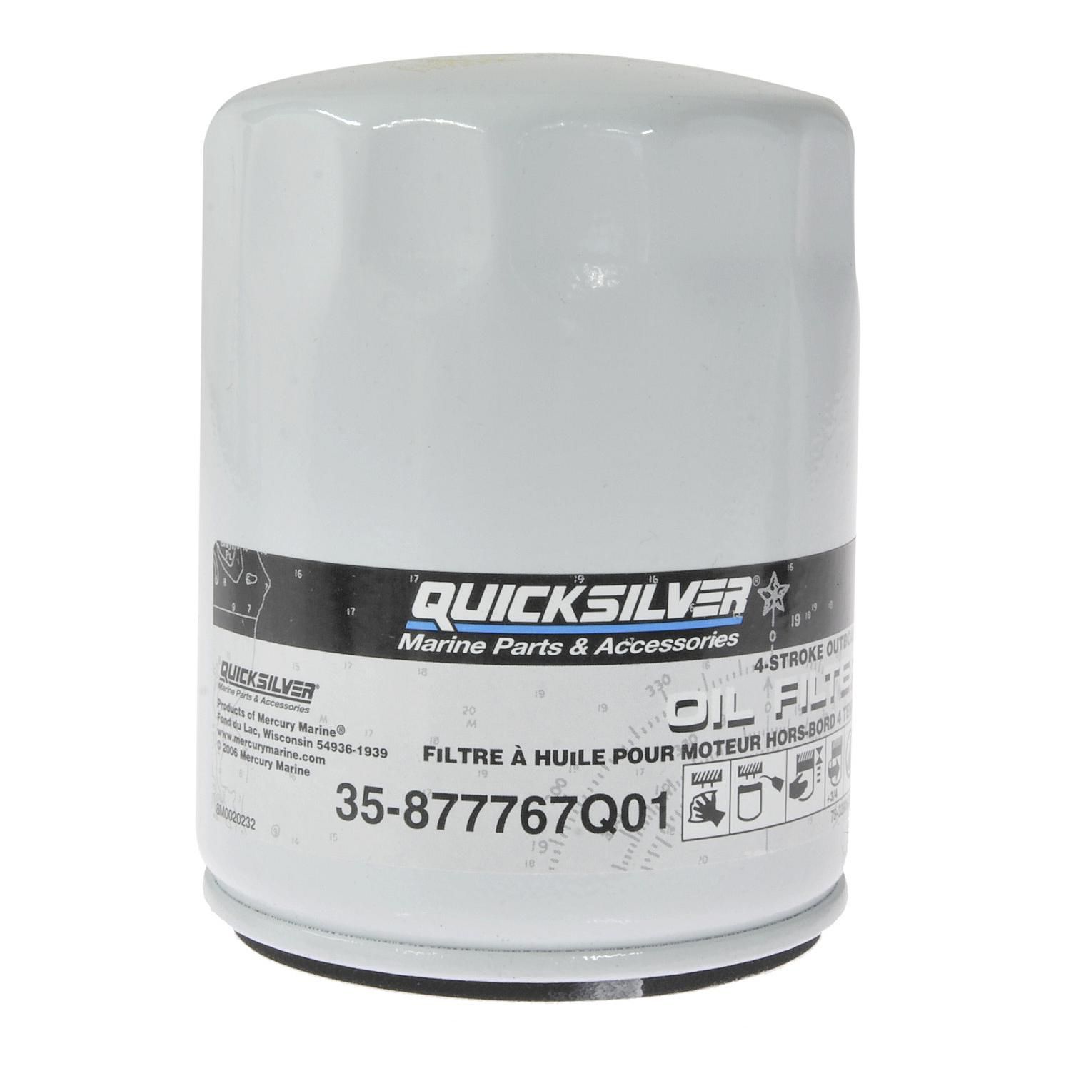 Oil filter - 877767Q01 - Quicksilver - marine / outboard motor