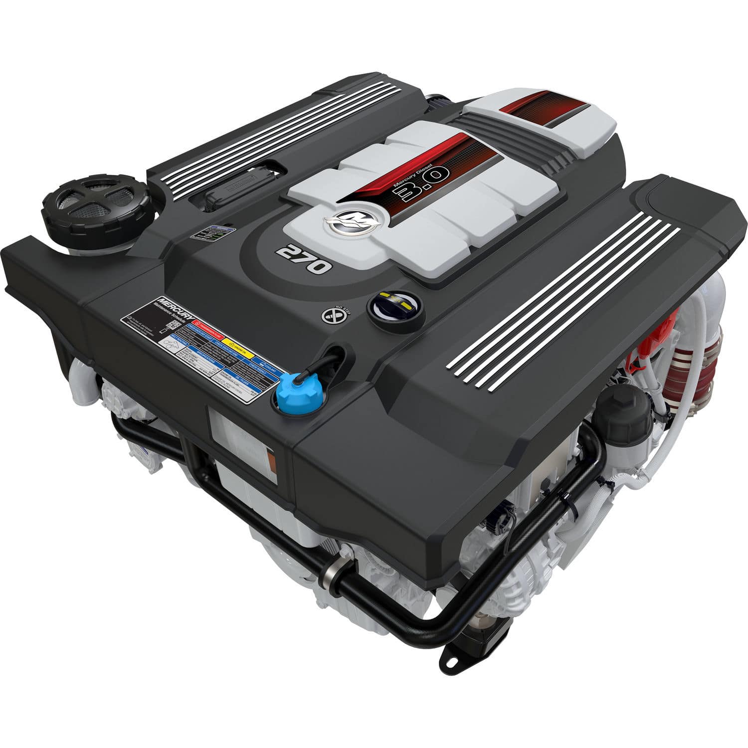 Stern-drive engine - 270hp - Mercury Marine - diesel / boating ...