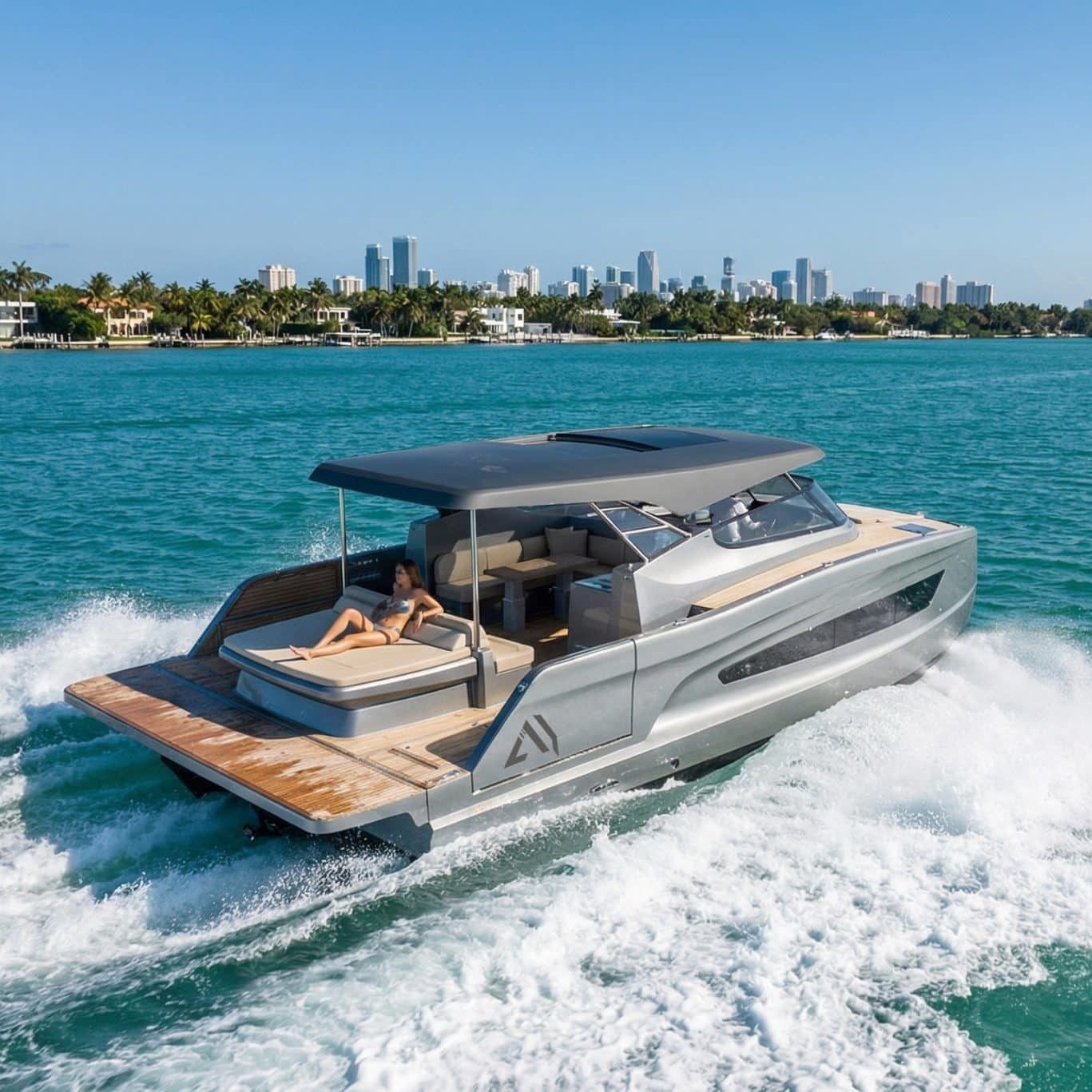 Catamaran express cruiser - 38 S - AVENTURA YACHTS - inboard / twin ...