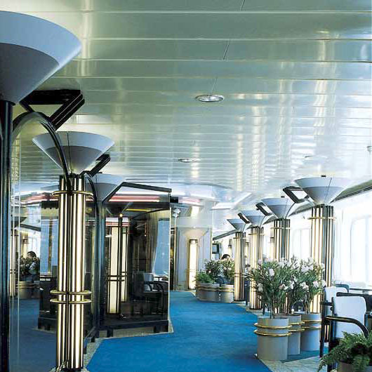 Decorative panel - 10/100/200/300 - DAMPA ApS - for ship ceilings ...