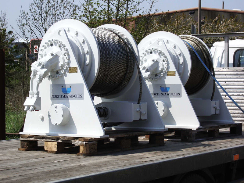 ROV launch and recovery system - North Sea Winches