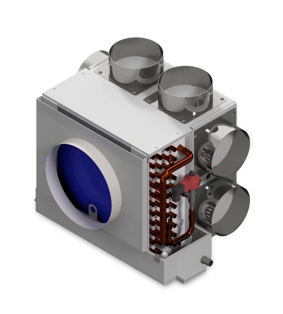 Ship air conditioning system - AHU 1000T - Termodinamica - monobloc