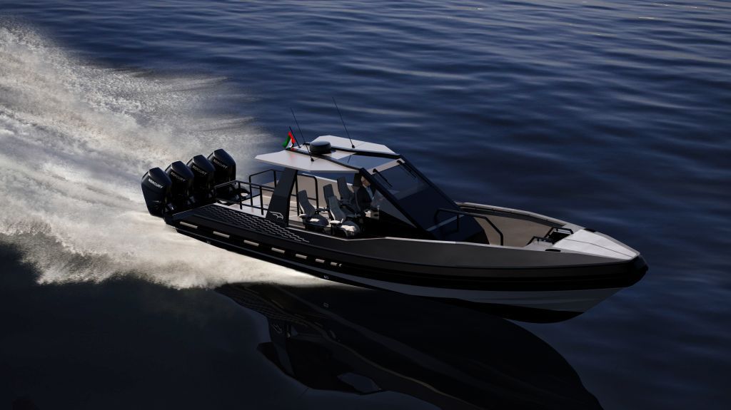Outboard express cruiser - 1200 BLACK BULLET - Aresa Shipyard - four ...