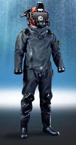 Dive suit - NCW - SF Tech SARL - professional / drysuit / two-piece