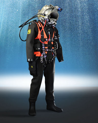 Dive suit - KEVLAR® PRO - SF Tech SARL - professional / drysuit / two-piece