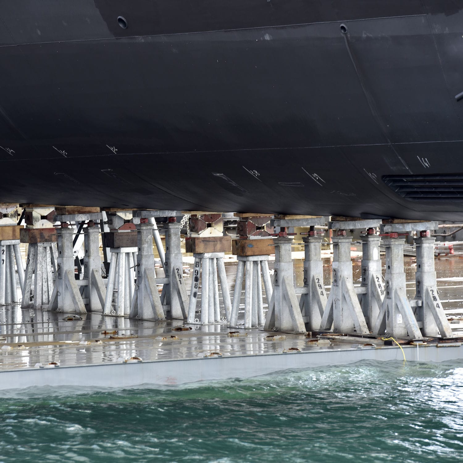 Motor boat stand - TAR2T 100 h. 06/09 - Naval Tecno Sud - adjustable ...