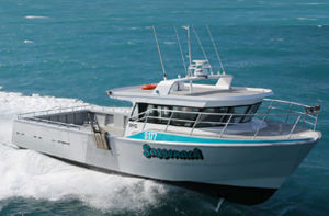 Professional fishing boat - Gold Coast Ships Australia - aluminum
