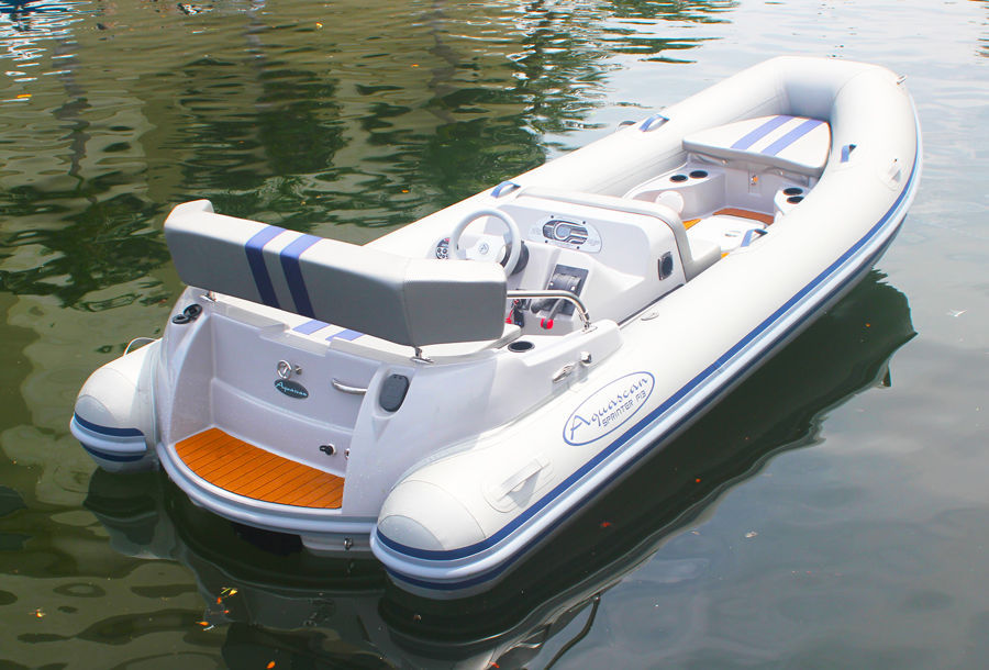 Hydro-jet inflatable boat - Sprinter F13 - Aquascan Inc - rigid ...