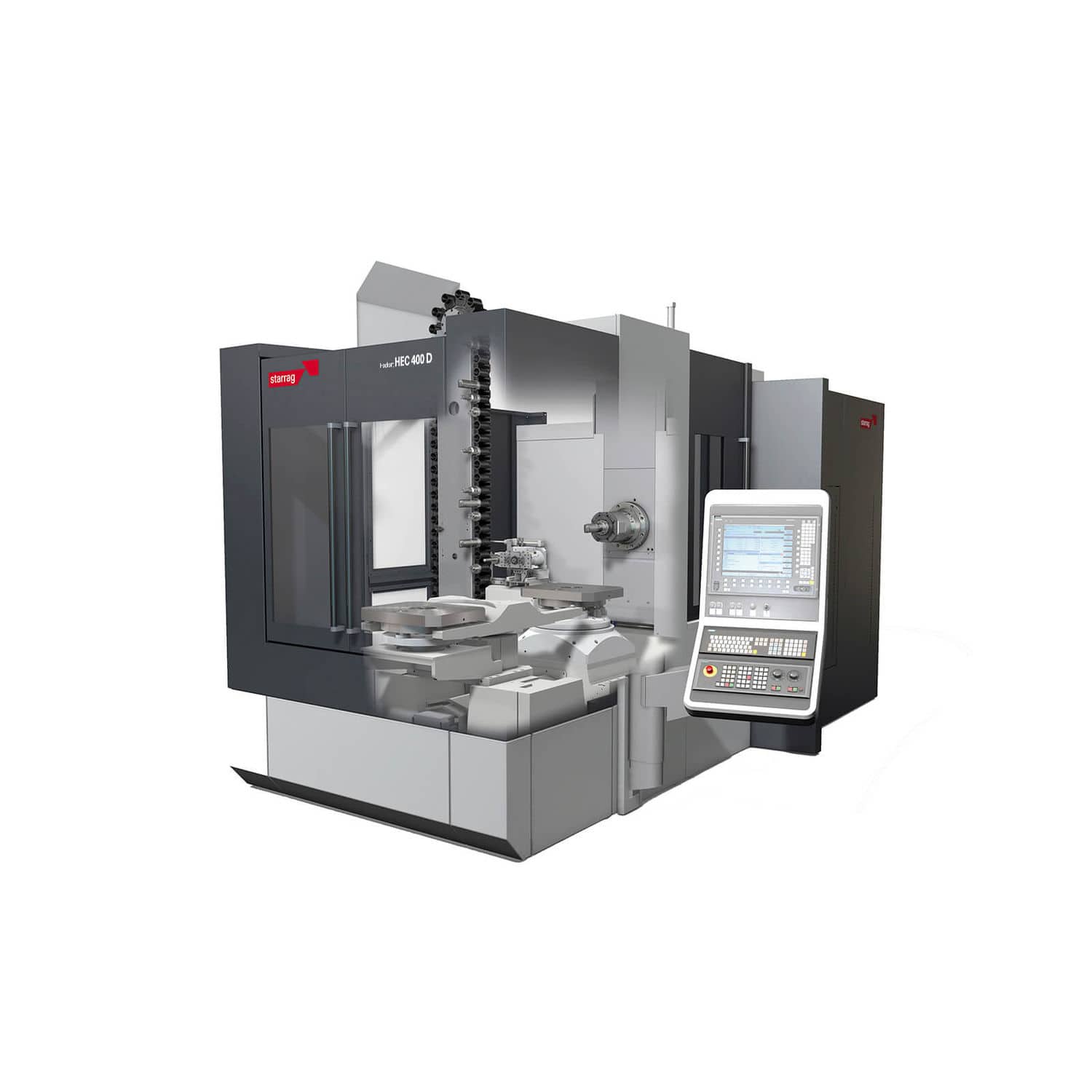 CNC machining center - Heckert HEC 630 D - Starrag - 4-axis / horizontal