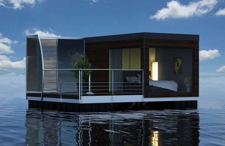 Floating hut - AquaReva - Aquashell