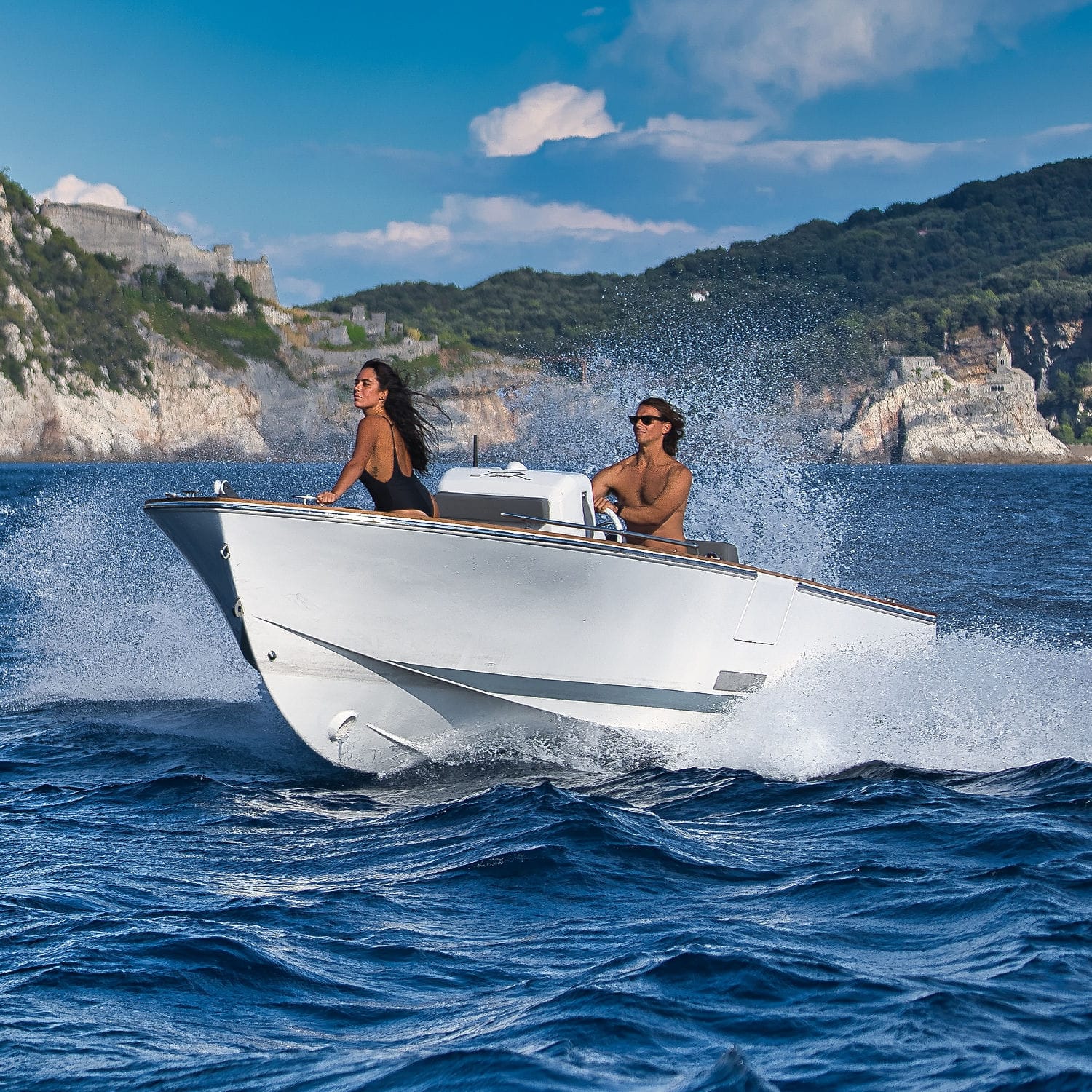 Hydro-jet center console boat - MB19 Jet Levriero - PHIEQUIPE - 5-person