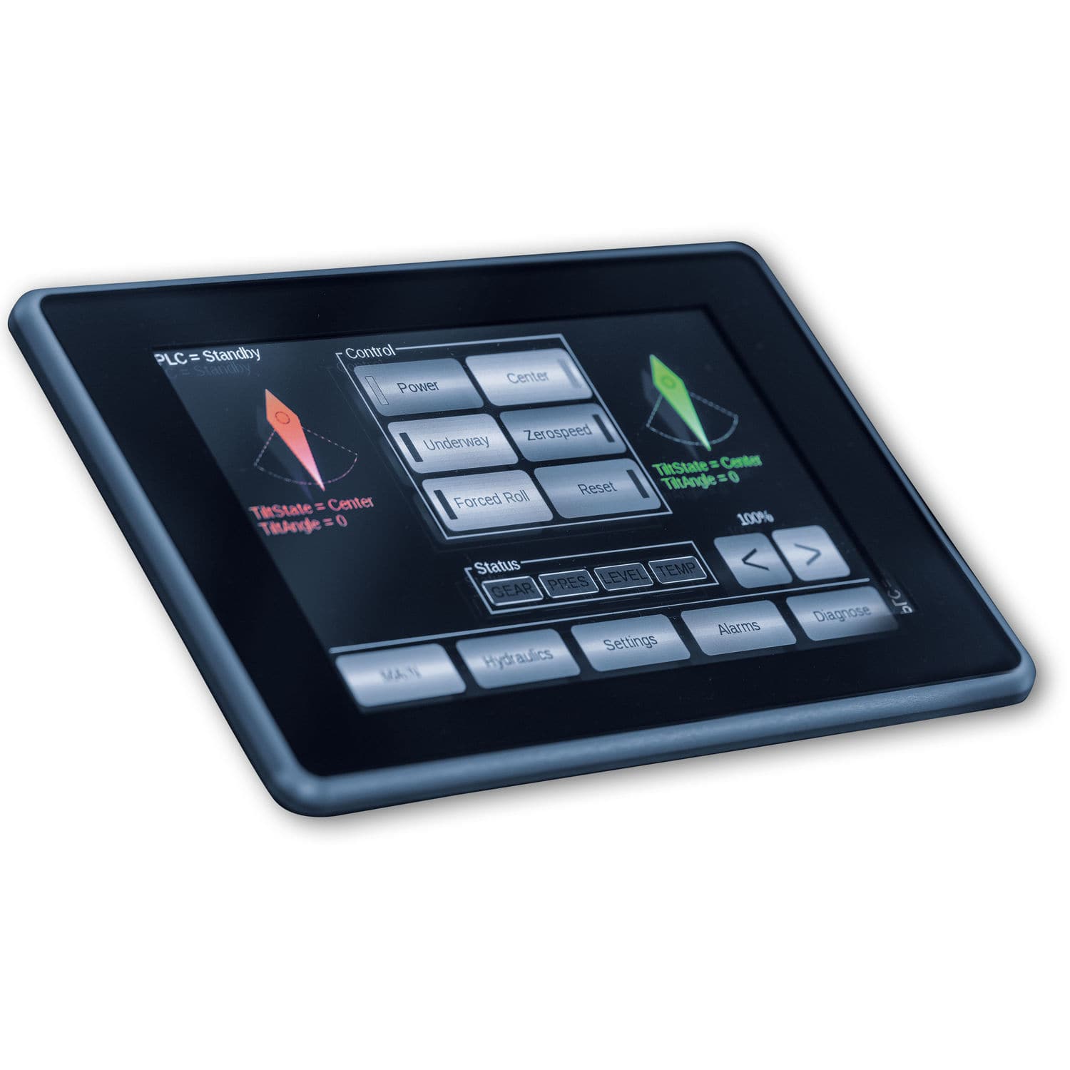 Electronic yacht stabilizer control system - Universal - DMS Holland