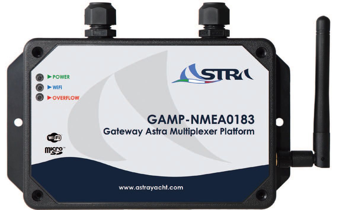 NMEA multiplexer - GAMP NMEA0183 - ASTRA Yacht - wireless