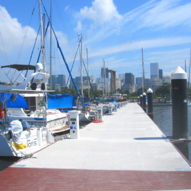 Floating dock - PFC 4012 - Lindley Marinas - mooring / for marinas ...